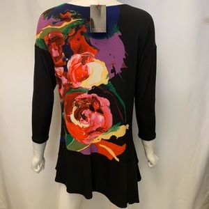 eva varro | Tops | Eva Varro Easy Draped Tunic Rosaline | Poshmark